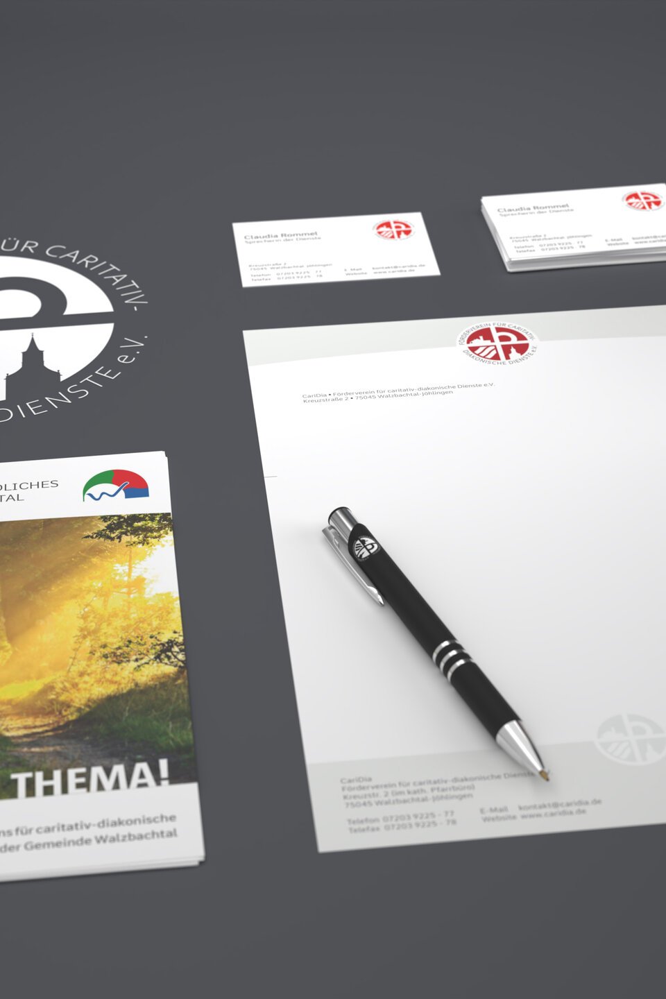 News - 03. Mai 2021: Corporate und Print Design für CariDia - Agentur ...