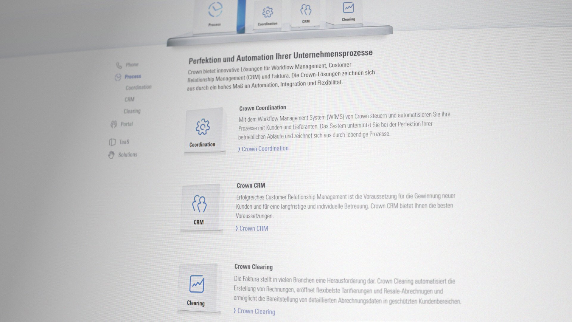 Web - Responsive Website » Crown Software GmbH - Agency for New Media Karlsruhe, Germany – 48DESIGN