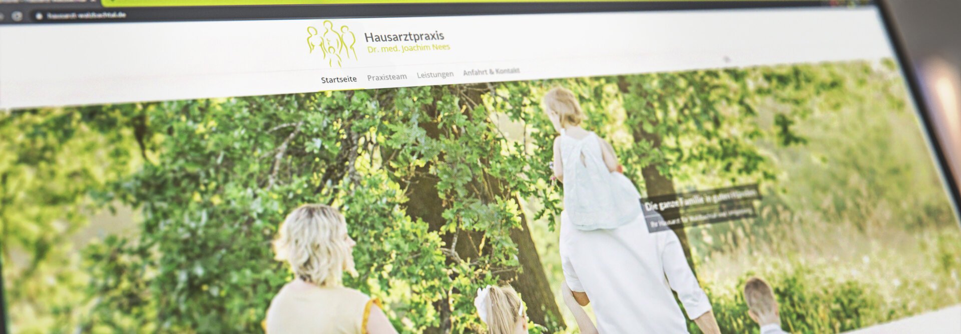 Web - Moderner Internetauftritt » Hausarztpraxis Dr. Nees aus ...